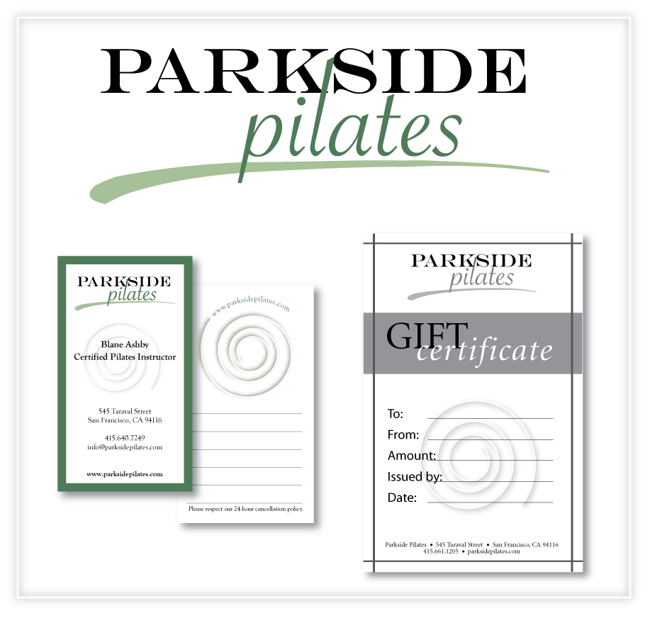 Pilates Business Branding – Rhino Design Works